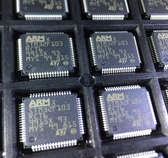 MCU 32-Bit M3 LQFP-64 STM32F103RCT6 Applied stage lighting control panel MCU 32-Bit M3 LQFP-64 STM32F103RCT6 Applied stage lighting control panel